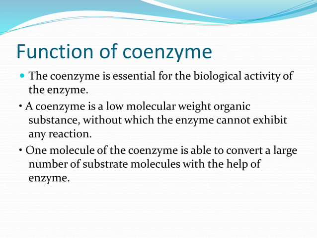 Cofactor binding bioinformatics | PPTX
