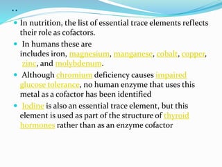 Cofactor binding bioinformatics | PPTX