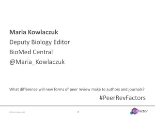 Cofactor launch presentation | PPTX | Publishing Industry | Industries