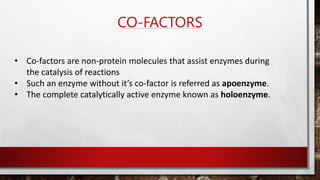 Cofactors, Coenzymes, Abzymes and Ribozymes.pptx