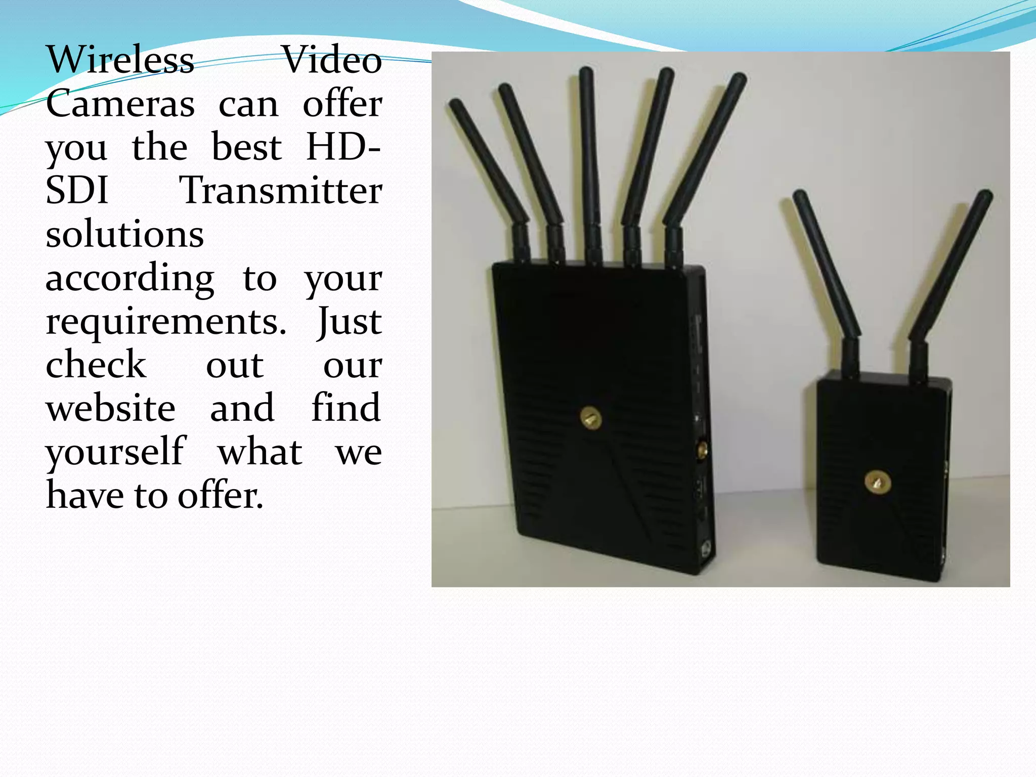 COFDM Aerial Video System | PPTX