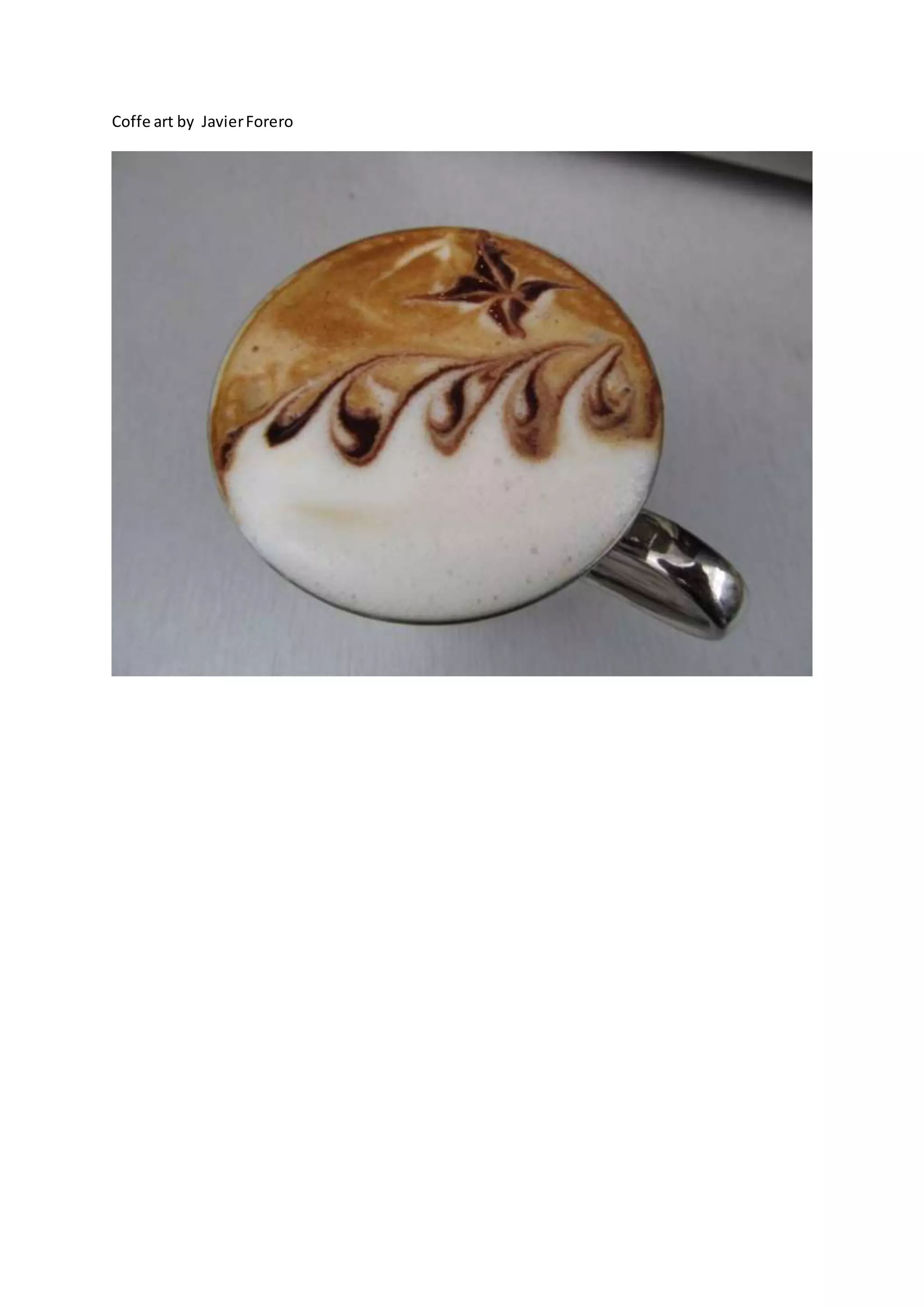 Coffe art by javier forero | DOCX