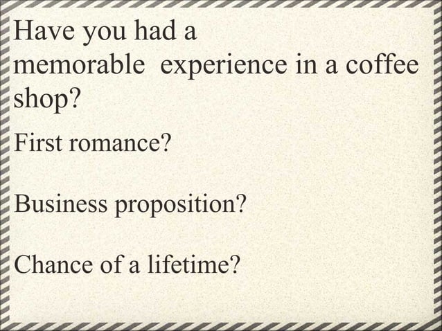 Coffee Stories | PDF