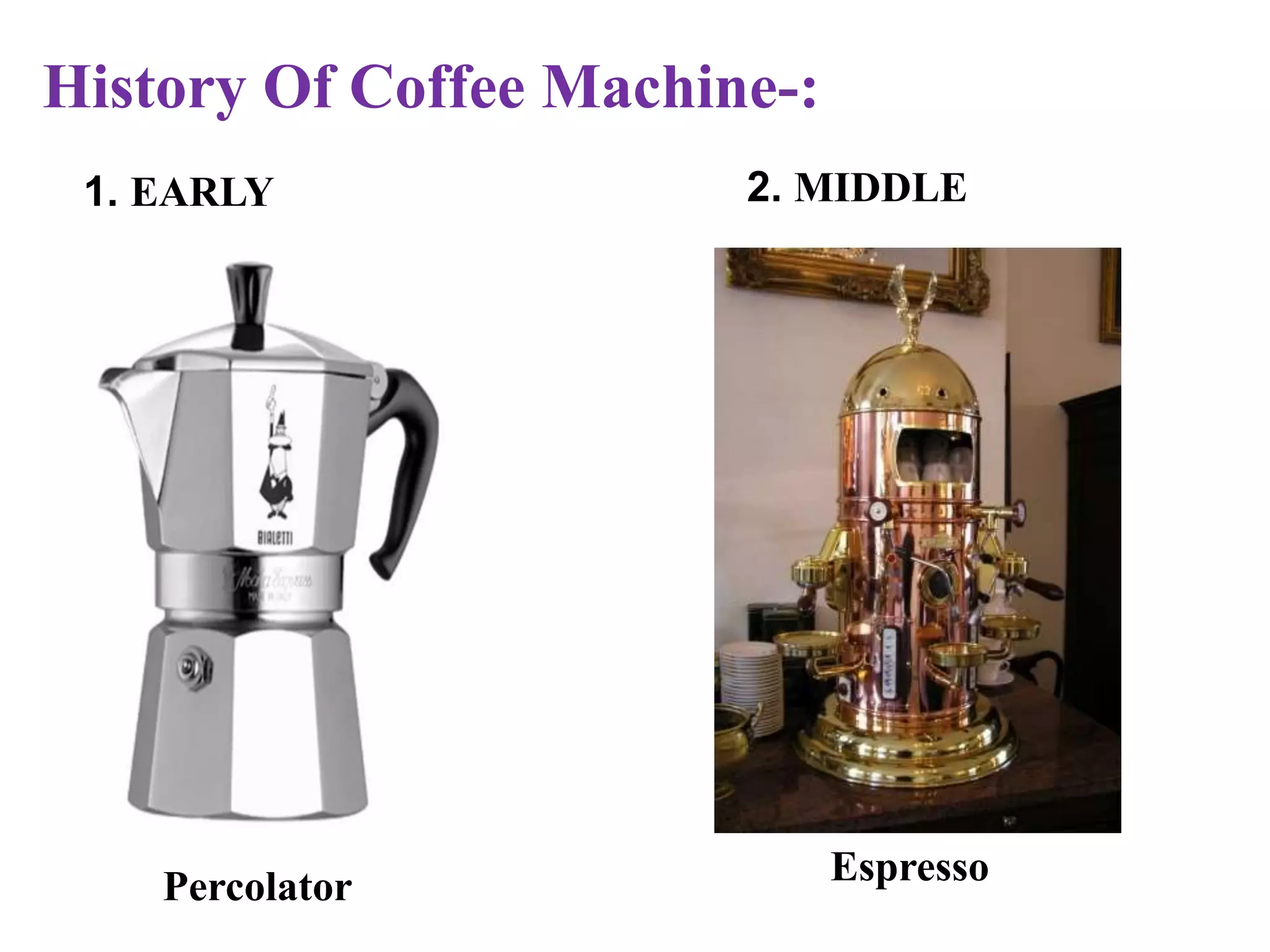 Automated Coffee machine | PPTX