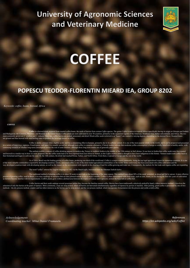 Coffee | PDF