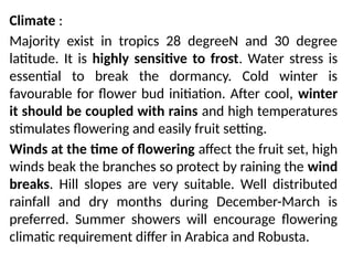 Coffee cultivation and processing methods | PPTX