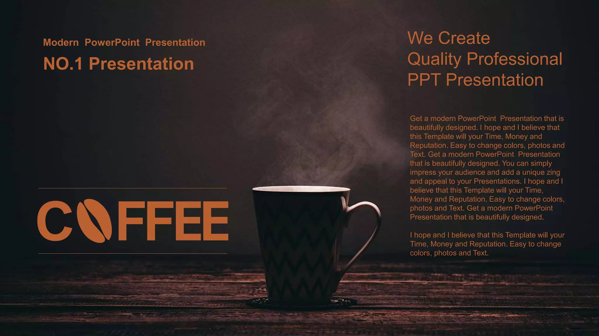 Coffee power point-templates | PPTX
