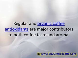 Coffee taste-and-aroma | PPTX