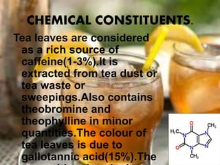 COFFEE AND TEA-PHARMACOGNOSY KOKATE | PPTX
