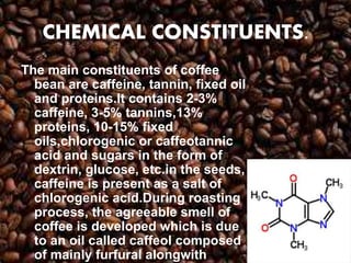 COFFEE AND TEA-PHARMACOGNOSY KOKATE | PPTX