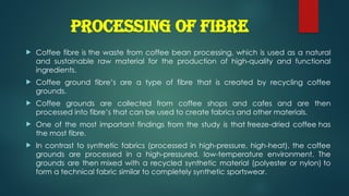 Coffee Clothing Presentation ON FABRIC MAKING.pptx