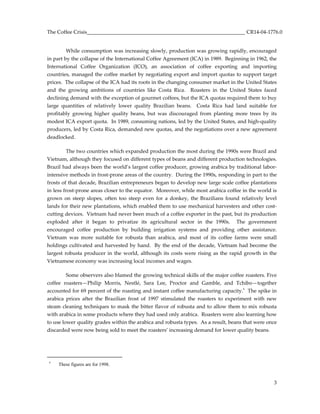 The Coffee Crisis | PDF | Agriculture | Industries