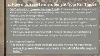 Coffee Crisis Fair Trade Case Study Presentation Madison Fishler | PPTX