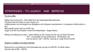 Coffee distribution assignment | PPTX