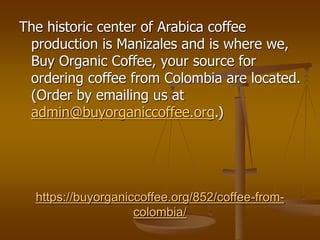 Coffee from Colombia | PPT