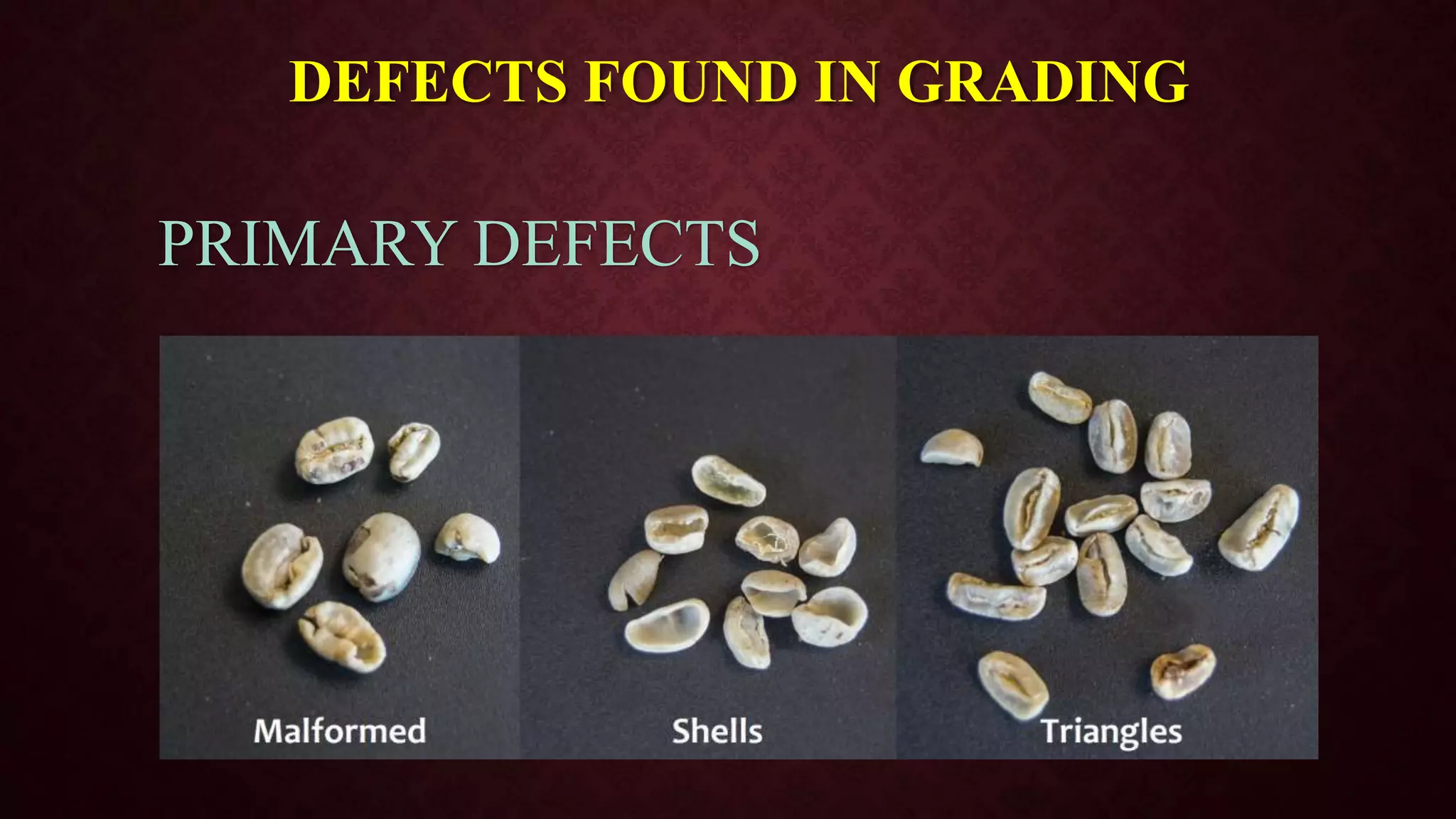 Coffee grades | PPTX