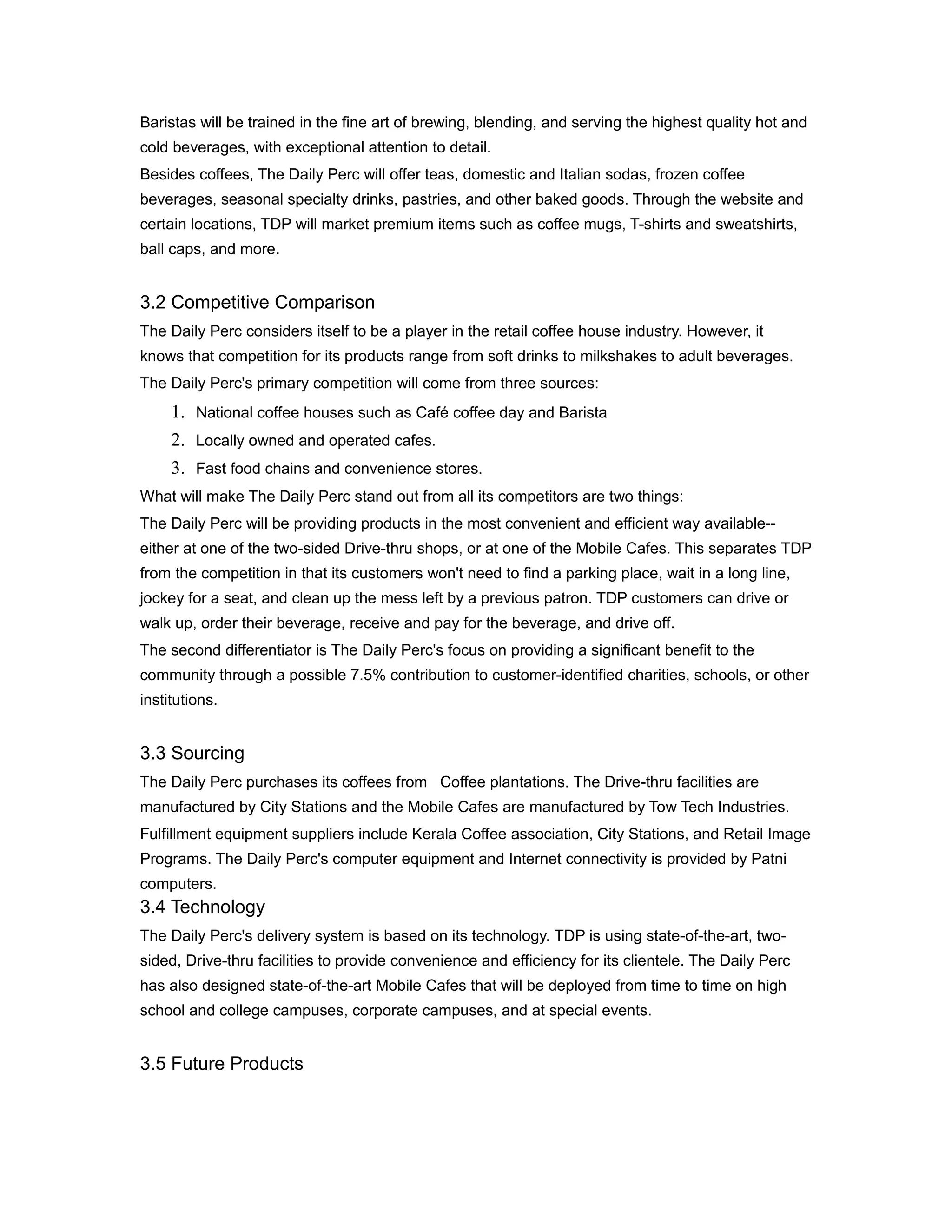 Coffee kiosk business plan | DOC | Business Accounting & Finance | Business