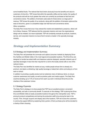 Coffee kiosk business plan | DOC | Business Accounting & Finance | Business