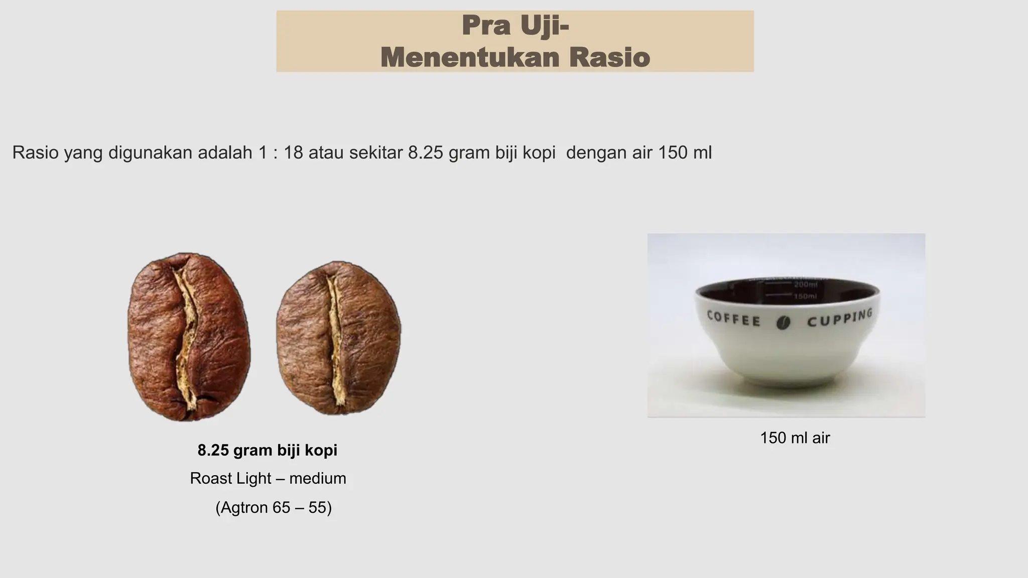 Pengantar Kopi, proses pencucian biji kopi hingga grading test | PPT