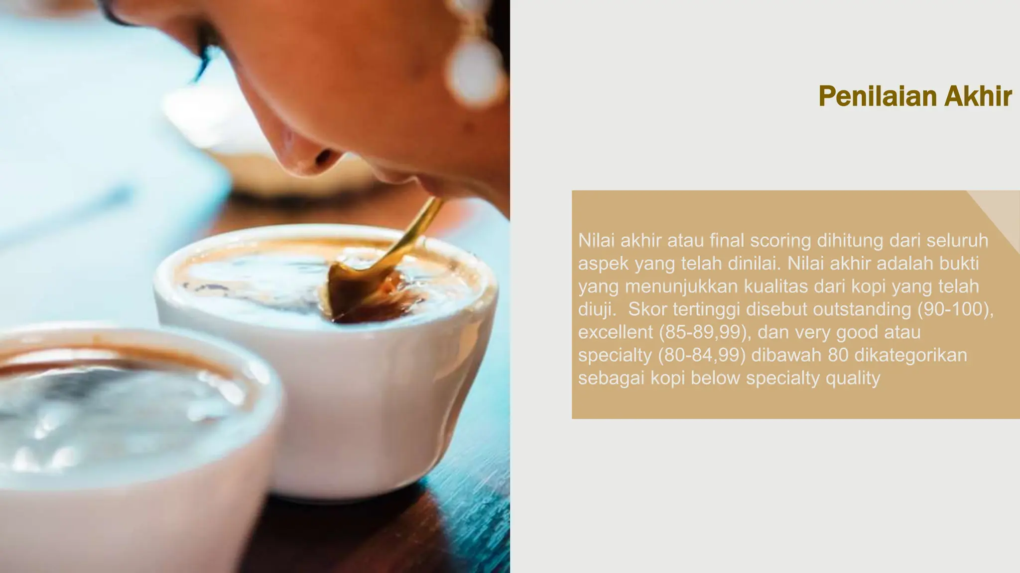 Pengantar Kopi Proses Pencucian Biji Kopi Hingga Grading Test Ppt