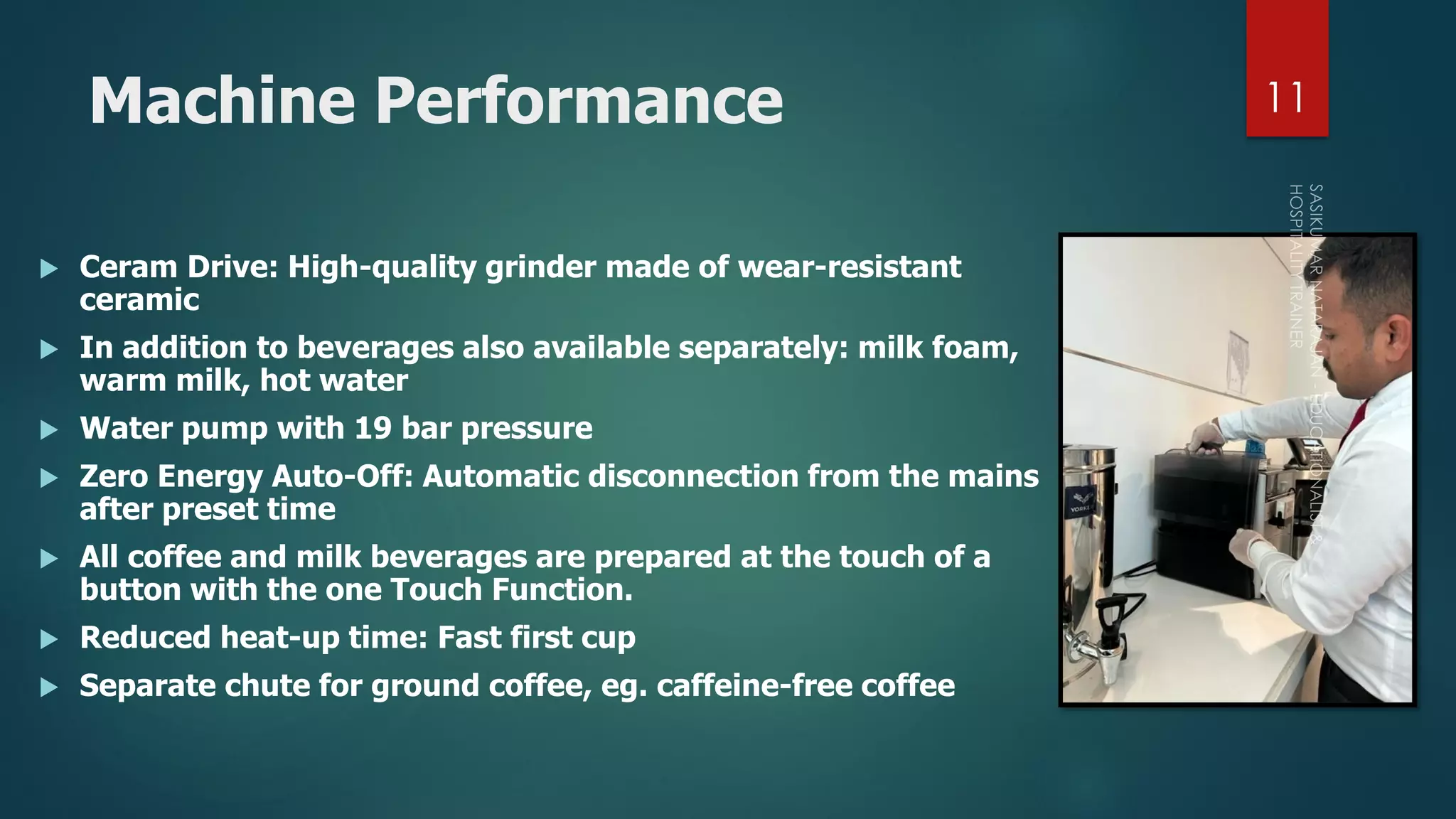 Coffee Machine SOP. | PDF