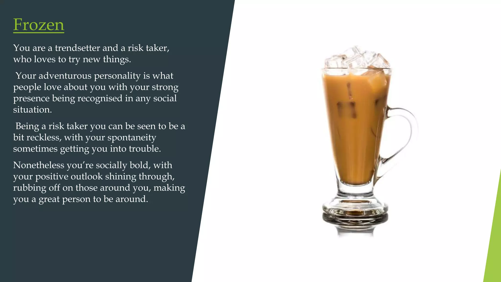 What Does Your Coffee Say About Your Personality? | PPT