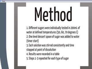 Coffee prezi - Fair Testing Exercise | PPT