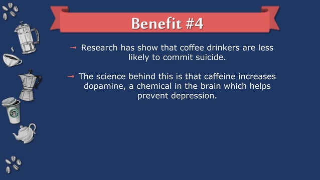Coffee and Caffeine's Health Effects and Benefits | PPTX