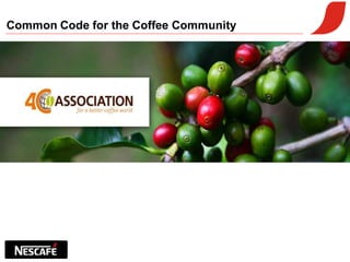 Project Coffee and 4C: Expanding an Inclusive Coffee Value Chain | PPT