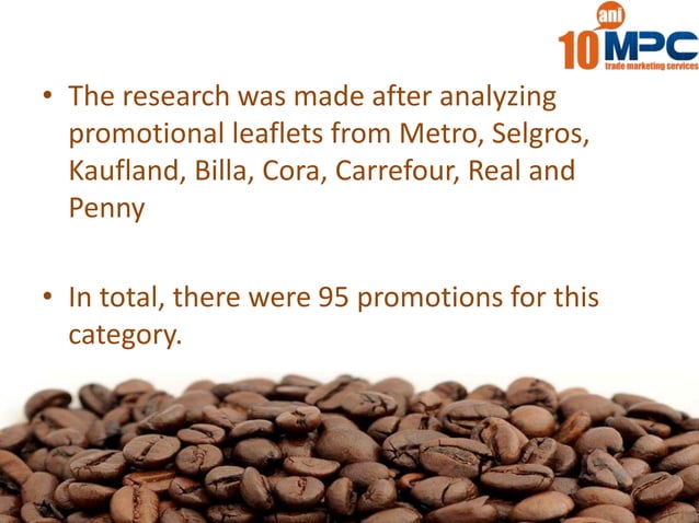 Leaflet Analysis - December 2013 - Focus on Coffee | PPTX