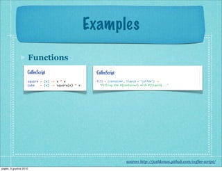 Coffee Script | PPT