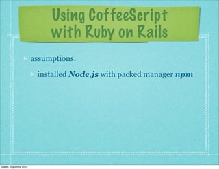 Coffee Script | PPT