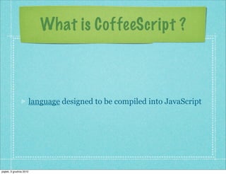 Coffee Script | PPT