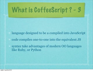 Coffee Script | PPT