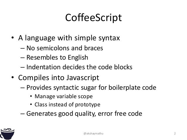 Coffeescript