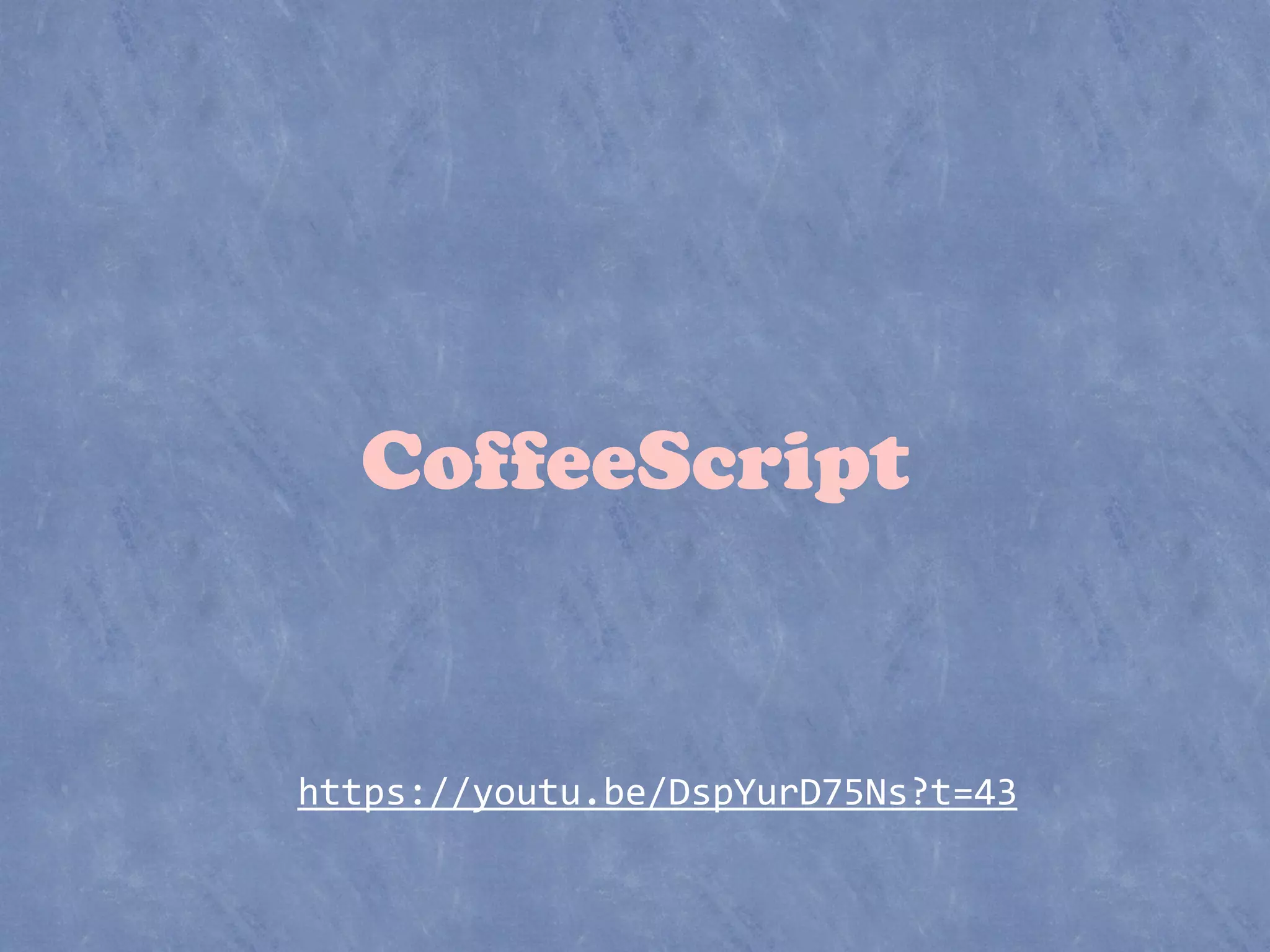 Coffee script | PDF | Web Development | Internet