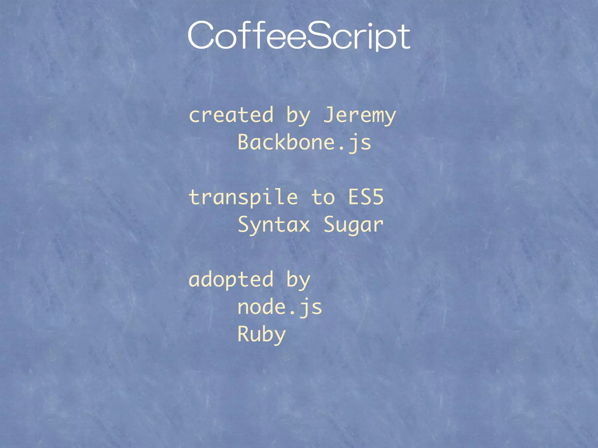 Coffee script | PDF | Web Development | Internet