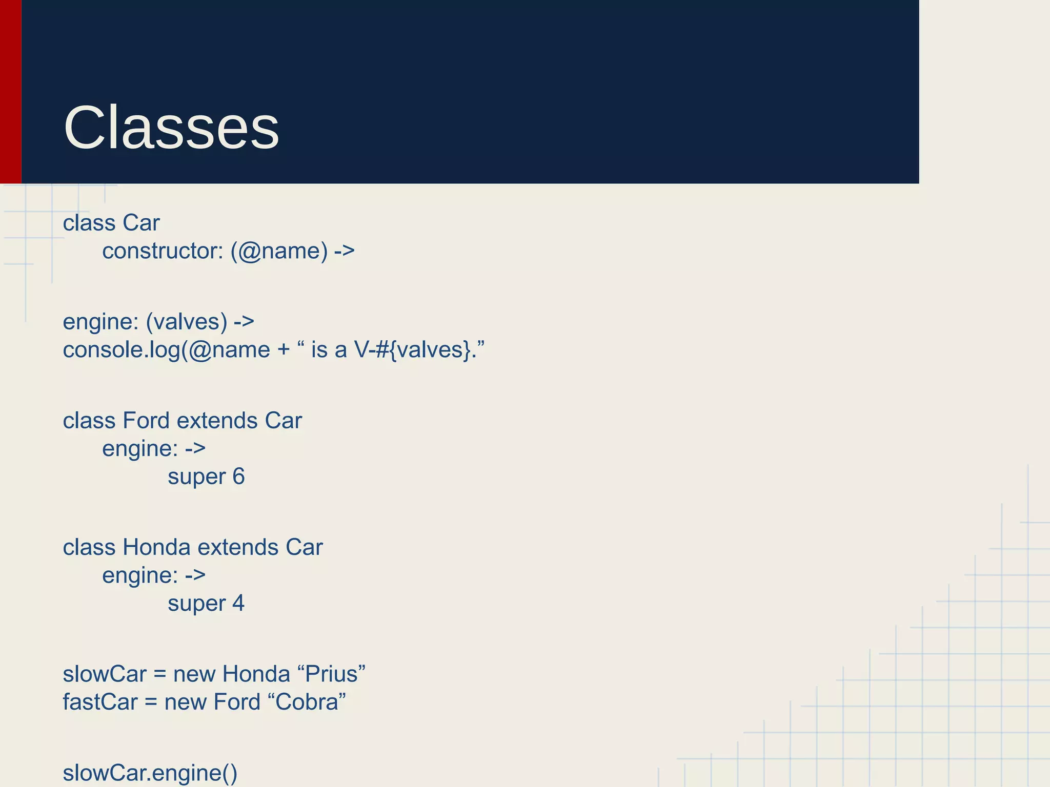 CoffeeScript: A beginner's presentation for beginners copy | PPT | Web ...
