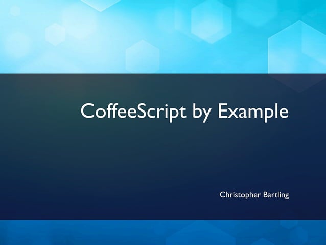 CoffeeScript By Example | KEY | Web Development | Internet