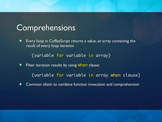 CoffeeScript By Example | KEY | Web Development | Internet