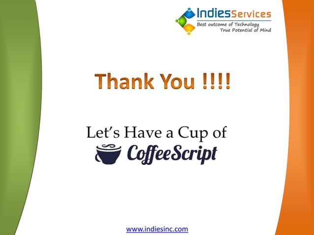 Coffeescript installation | PPT