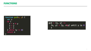 Coffee script part one | PPT