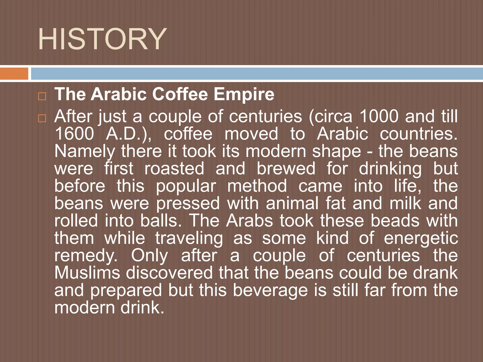 INDIAN COFFEE INDUSTRY | PPTX