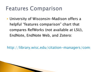 Tools, Techniques, and Tips for Managing Research | PPT