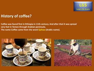 Coffee training | PPTX