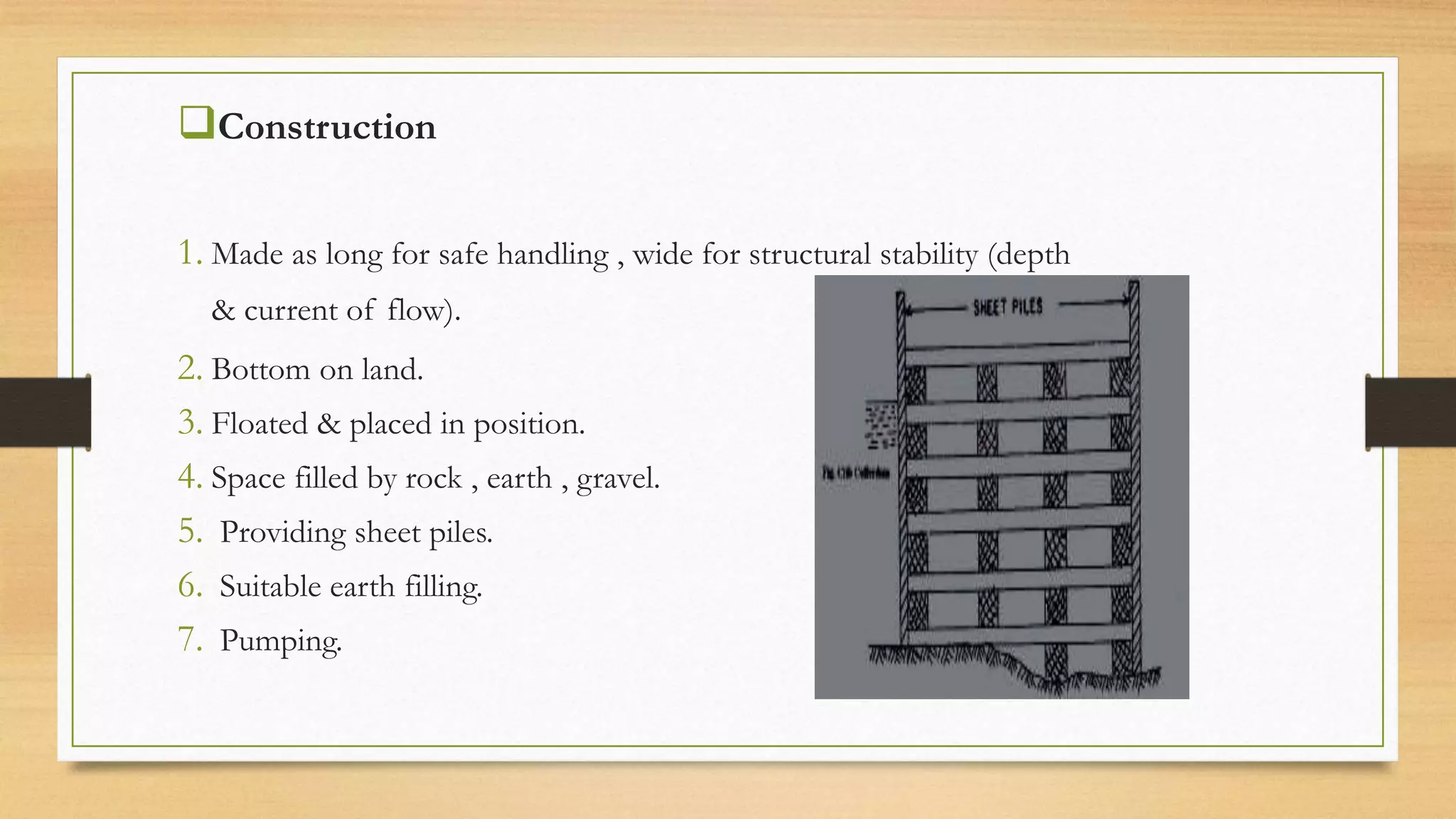 Cofferdam | PPTX