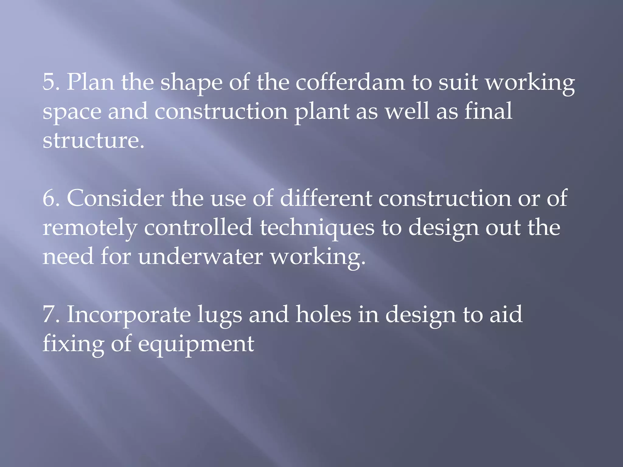 Cofferdam | PPT