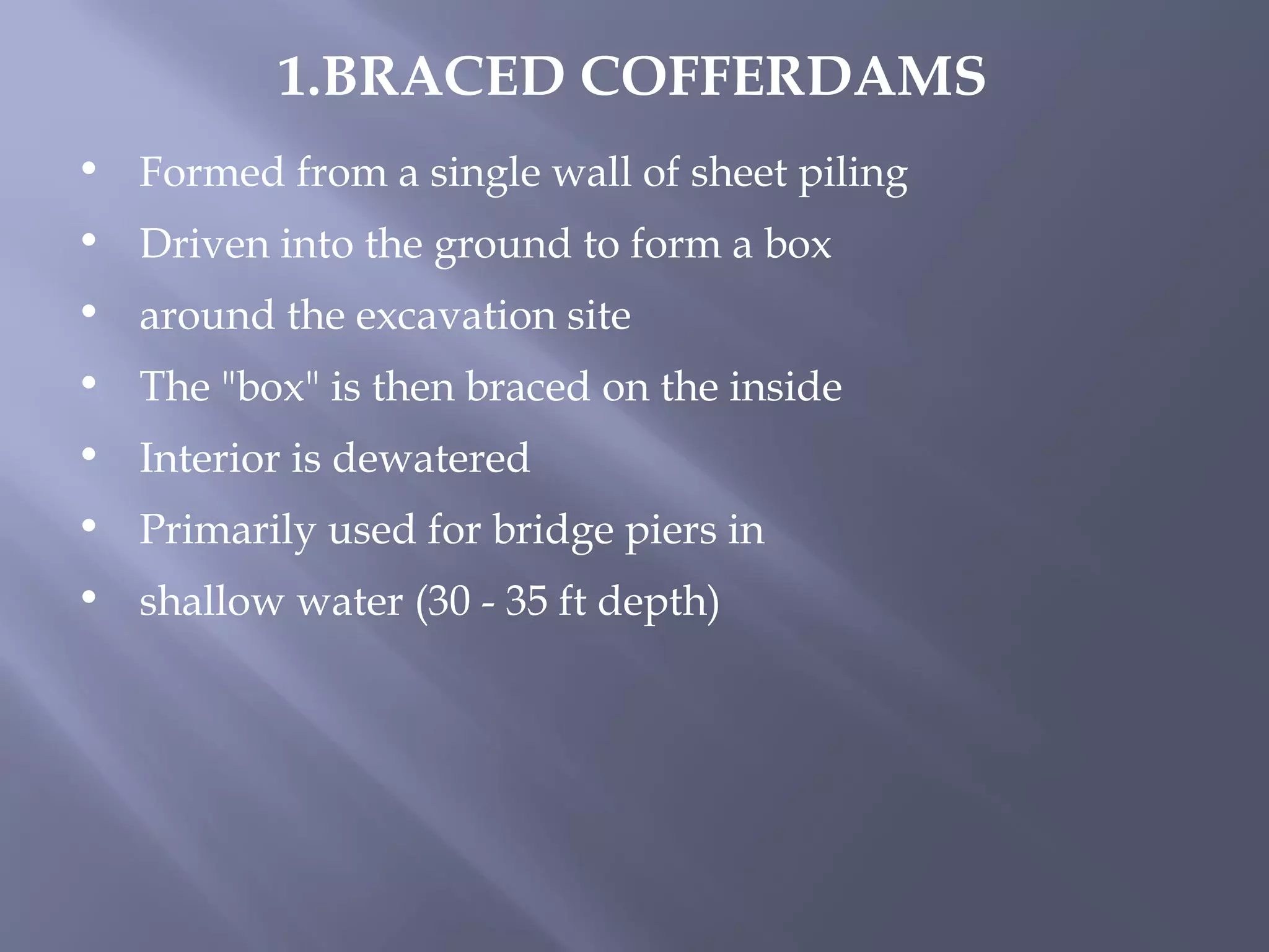Cofferdam | PPT