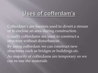 Cofferdam | PPT