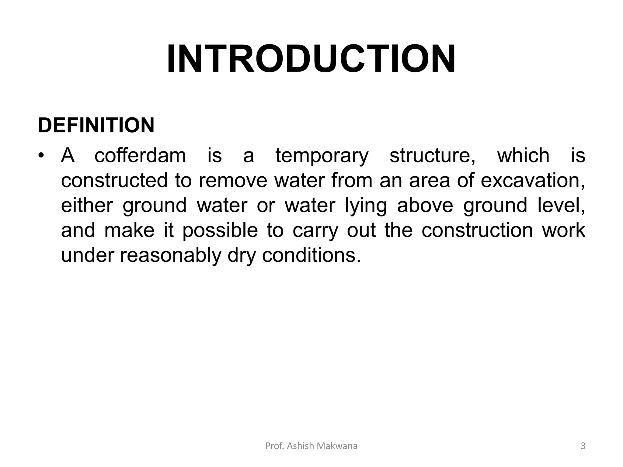 Cofferdams_Advanced Construction Technology | PDF